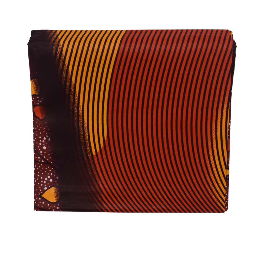 African Print brown elegant nuances of brown - CA135 – The Ngaska Store